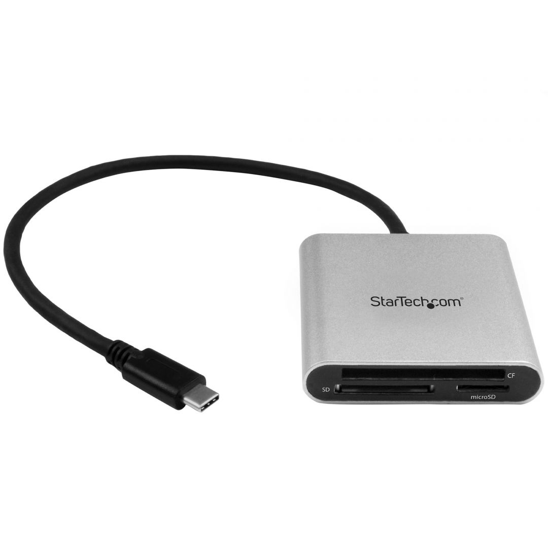 Startech USB 3.0 Flash Memory Multi-Card Reader / Writer with USB-C ...
